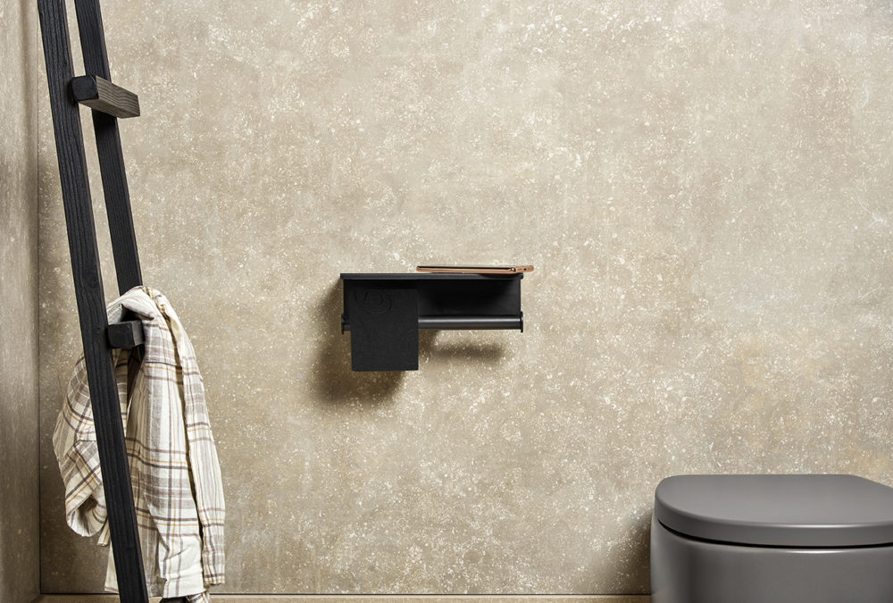 Bathroom accessories emblematic design for hotels by Sanco