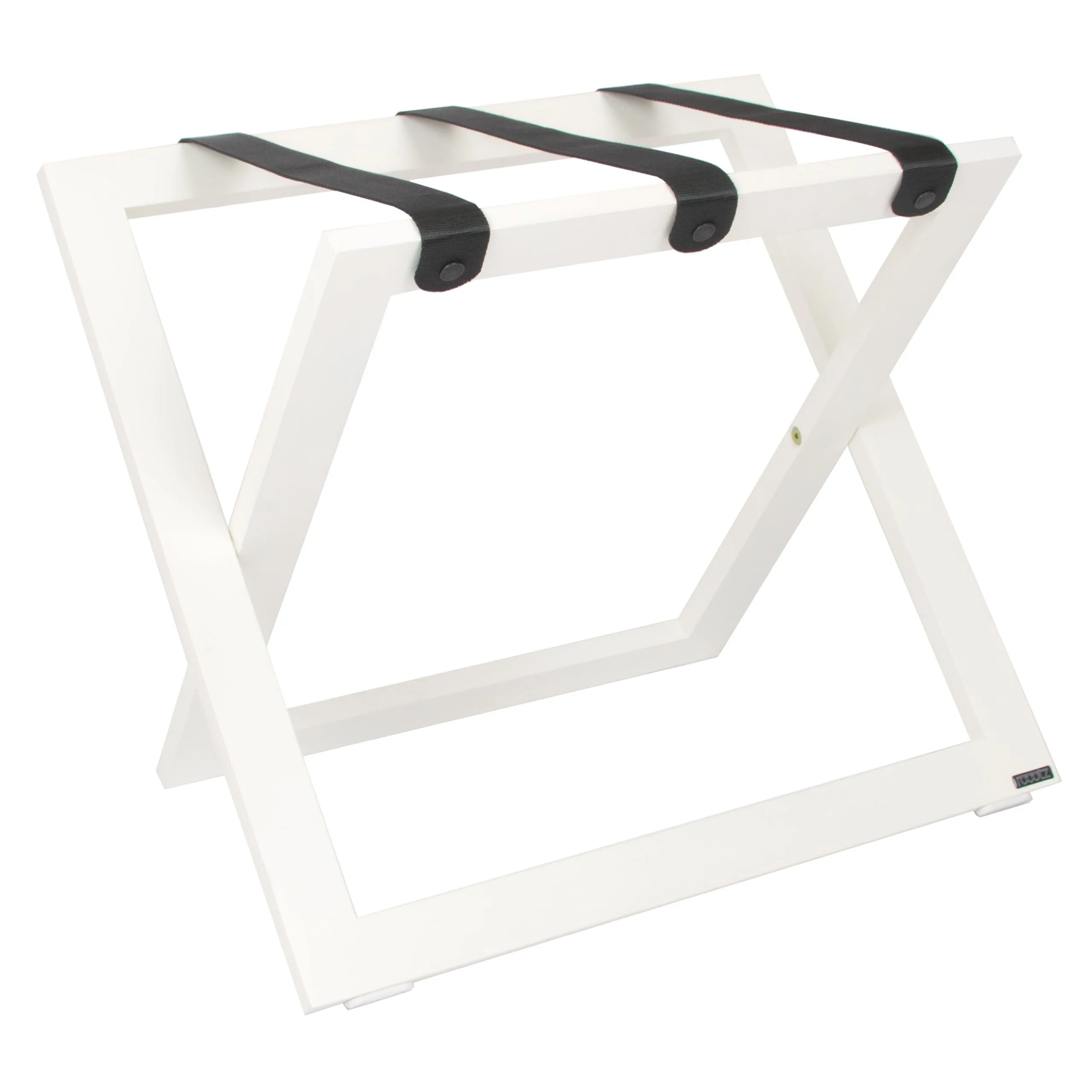 Compact Wood Suitcase Stand for Hotel
