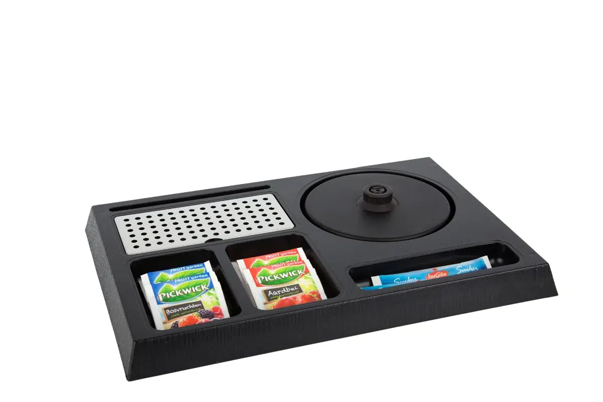 Black ABS hospitality tray - STAY - Ghibli Evo